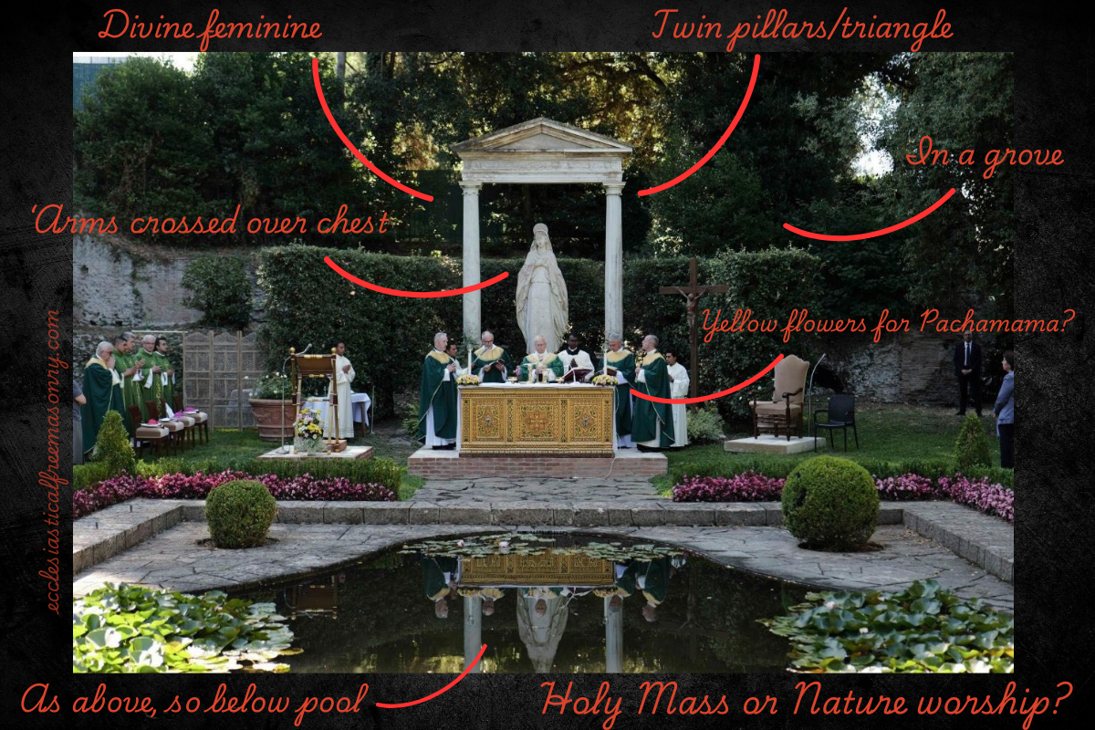Pope Leo’s Pachamama Mass – Ecclesiastical Freemasonry
